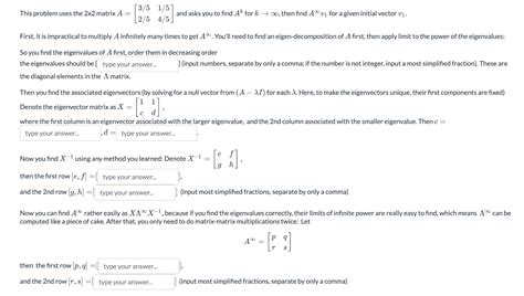 One Important Application Of Eigenvalues Is In