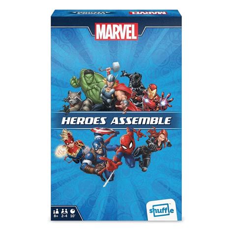 Marvel Heroes Assemble Card Game Planet Fantasy