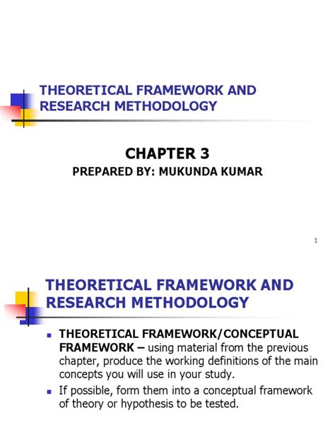 Chapter 3 Theoretical Framework And Research Methodology Pdf Statistics Validity