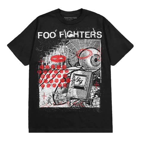 Foo Fighters Your Favorite Toy Tee Black Foo Fighters Uk Store