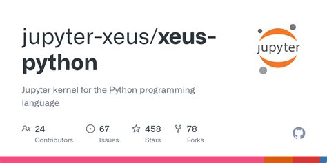 Github Jupyter Xeusxeus Python Jupyter Kernel For The Python
