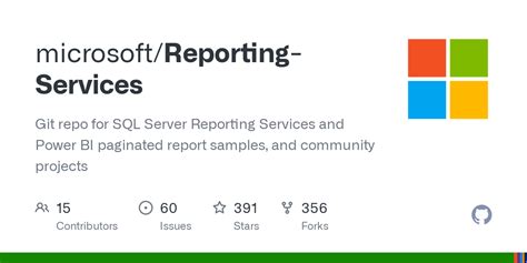 Github Microsoftreporting Services Git Repo For Sql Server Reporting Services And Power Bi