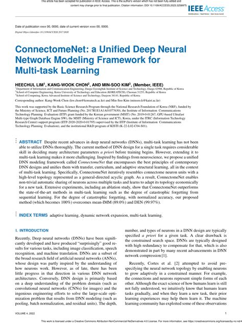 Pdf Connectomenet A Unified Deep Neural Network Modeling Framework
