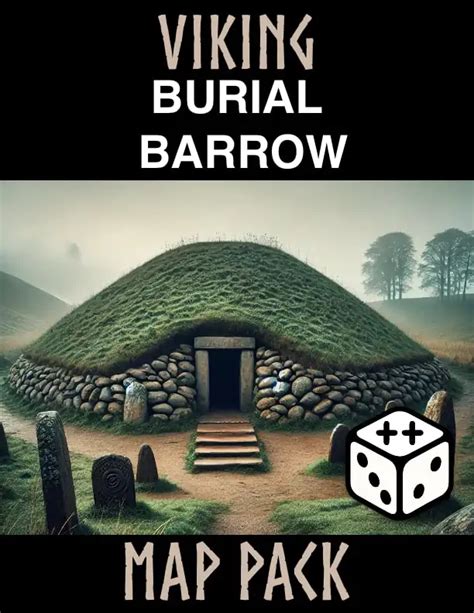 Viking Burial Burrow Map Pack Mmpapps Fantasy Maps Historical