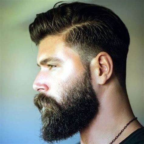 Best Low Fade Haircut With Beard Hairstyles For Men Rihanna Curly