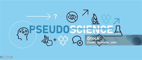 Pseudoscience Pseudo Science Icon Simple Set Graphic Header Poster Illustration Symbol Concept