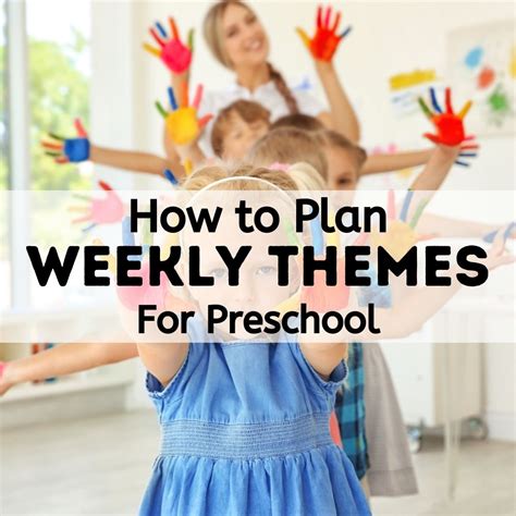 52 Weekly Preschool Themes Lesson Plan Ideas Stay At Home Educator