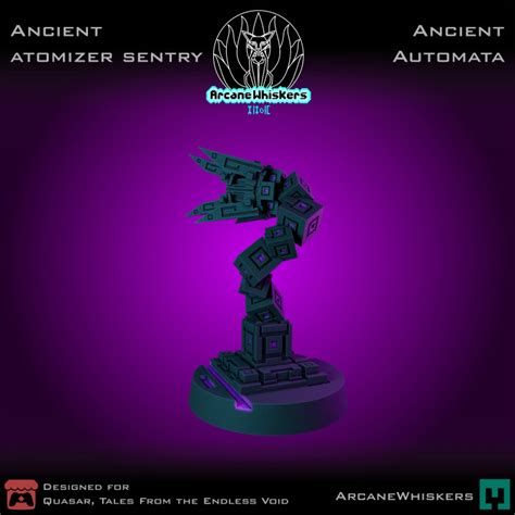 3d Printable Ancient Atomizer Sentry By Arcane Whiskers 3d Printable Ancient Atomizer Sentry By Arcane Whiskers