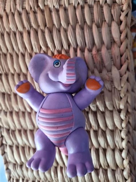 Disney Wuzzles Eleroo Poseable Figure Hasbro Vintage 1980s Toy