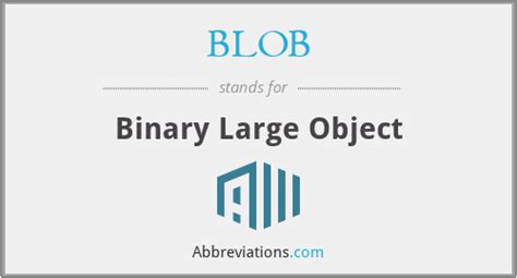 What Does Blob Stand For