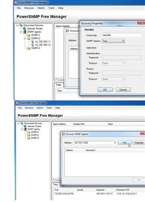 Практическая работа Протокол управления SNMP