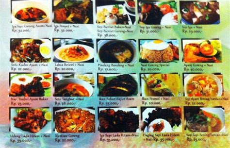 Menu At Sop Buntut Tanah Abang Pak Ruby Restaurant Tangerang Rame