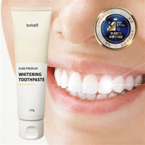 Briall Pure Premium Whitening Toothpaste Tradekorea