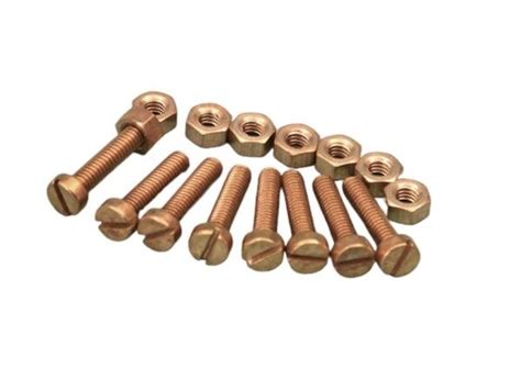 8x 6ba Chead Brass Nutsbolts Model Maker Previously Mikes Models