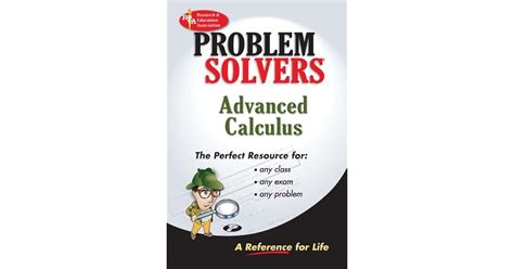 Advanced Calculus Problem Solver By Research And Education Association