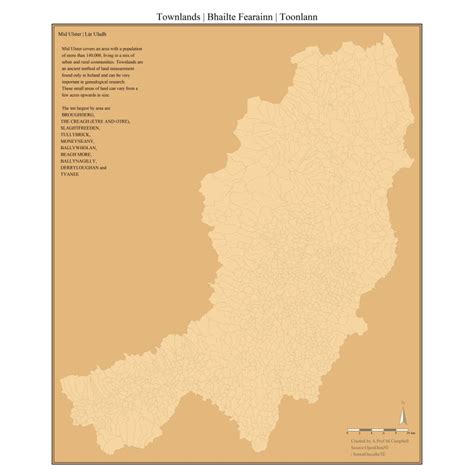 30daymapchallenge Map Maps Mapping Townlands Ulster Midulster R Gis Opendatani