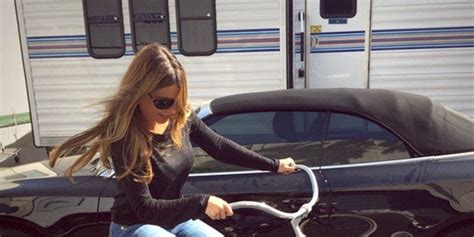 Sofia Vergara Makes Good Use Of Her Downtime Self