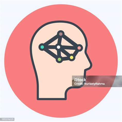아이콘 논리 프로그래밍 기호에 적합합니다 컬러 메이트 스타일 편집 가능한 간단한 디자인 디자인 템플릿 벡터 간단한 기호 그림 가냘픈에 대한 스톡 벡터 아트 및 기타 이미지