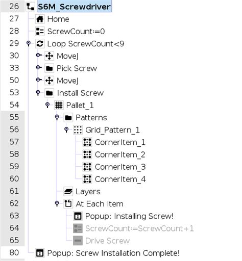 Palletizing In Subroutine Nullpointerexception Report A Bug