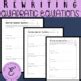 Rewriting Quadratic Equations By Erin S Essential Equations TPT