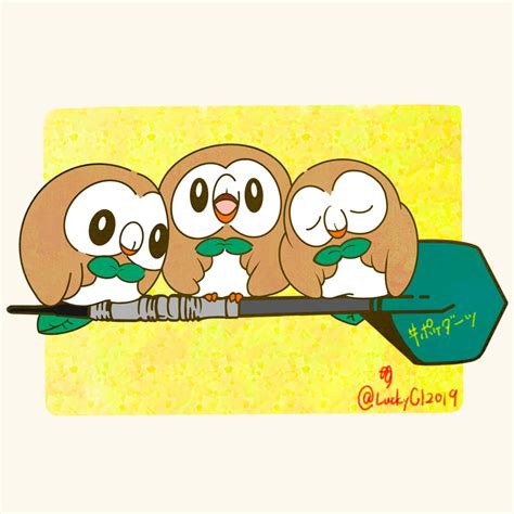 Rowlet Pokemon Drawn By Luckycl2019 Danbooru