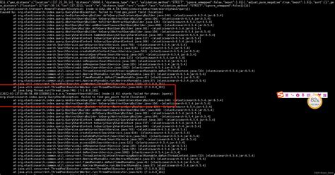 Elasticsearch Exception Typesearchphaseexecutionexception Reason