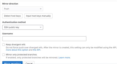 Issues With Gitlab Mirror Using Ssh Auth Method How To Use Gitlab Gitlab Forum