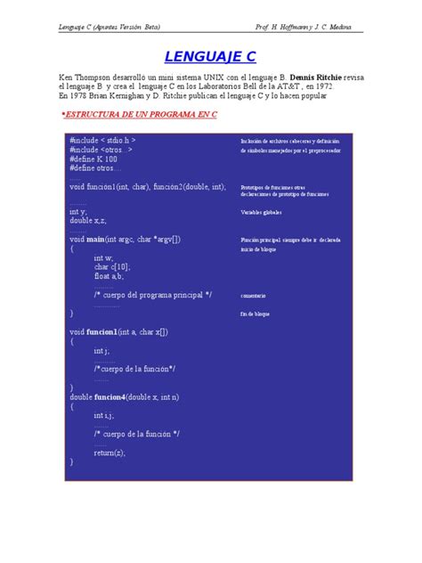 Libro Programacion C Pdf C Lenguaje De Programación Lenguaje De Programación