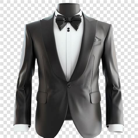 Gray Tuxedo Suit Realistic Premium Ai Generated Psd