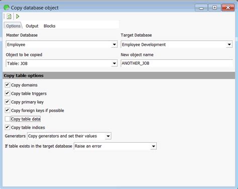 The Database Experts Doc Copy Database Object