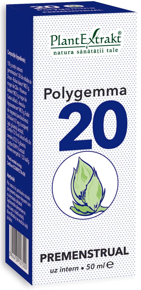 Polygemma 20 Premenstrual 50 Ml Plantextrakt