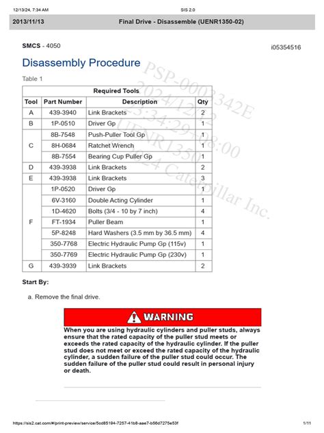 Disassembly Fd D8r Pdf Gear Manufactured Goods