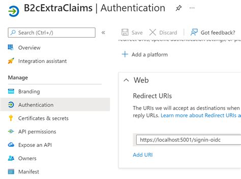 Add Extra Claims To An Azure B2c User Flow Using Api Connectors And Asp