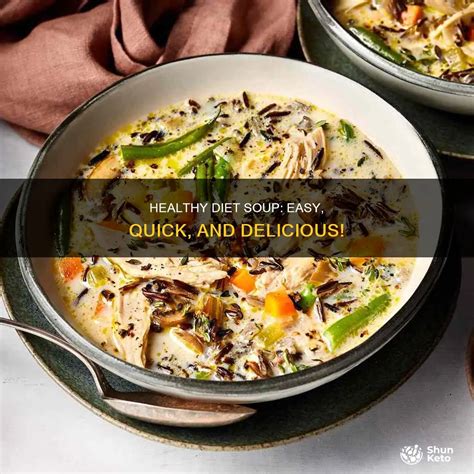 Healthy Diet Soup Easy Quick And Delicious Shunketo