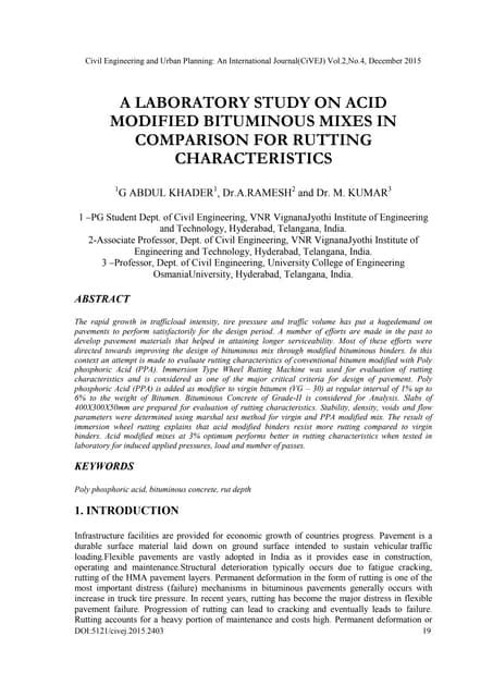 Determining The Rheological Properties Of Asphalt Binder Using Dynamic Shear Rheometer Dsr For