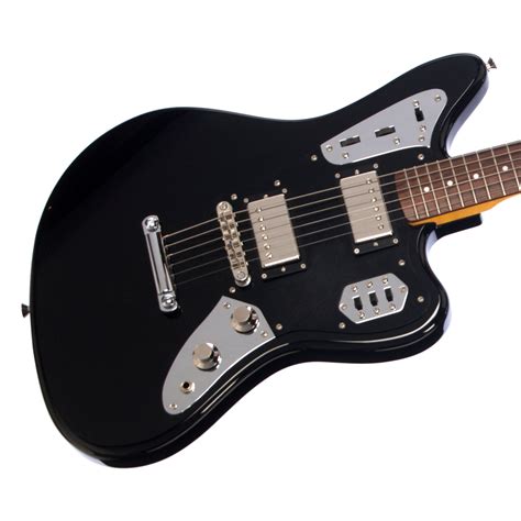 2006 Fender Jaguar Hh Special Edition Black Offset Electric Guitar