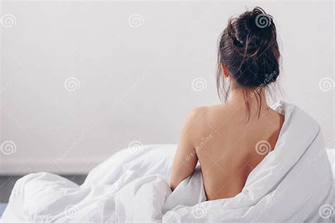 Nude Woman In Bed Stock Image Image Of Beauty Cozy 105230483