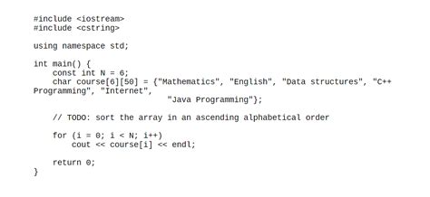Solved Download Sortcpp The Program Defines An Array