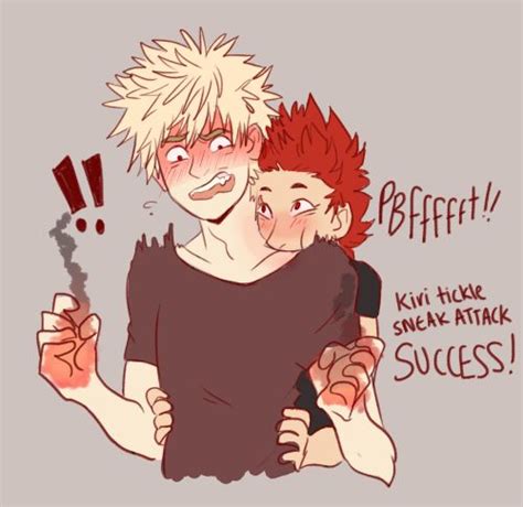 Kiri Tickle Sneak Attack Success Tickle Fight My Hero Academia