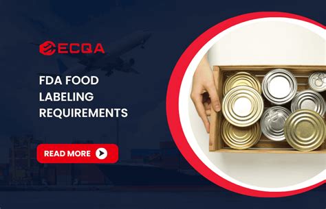 Fda Food Labeling Requirements Ecqa