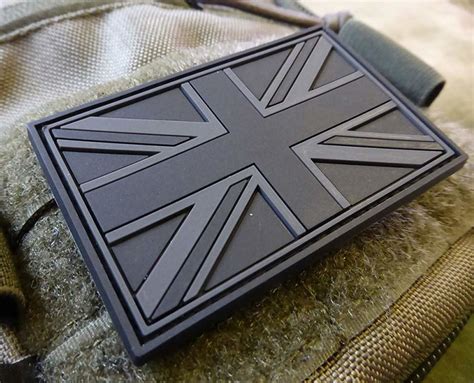 Uk Flag Patch Blackops 3d Rubber Patch Wulflund