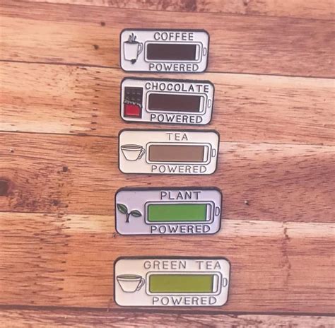 Chocolate Powered Enamel Pin Chocolate Lover T