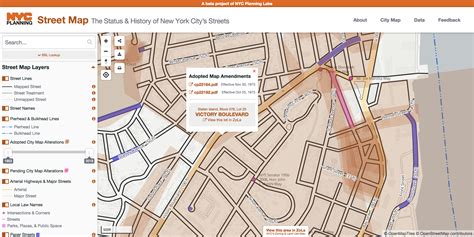 Soho New York Street Map