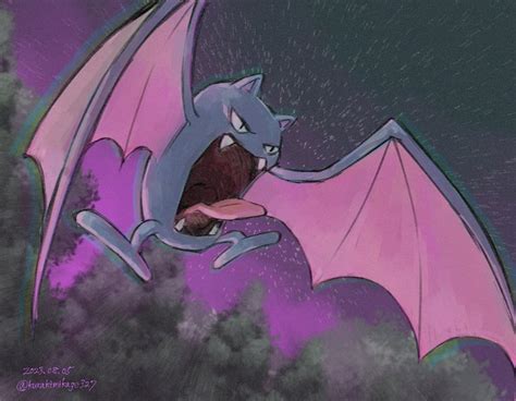 Golbat Pokemon Drawn By Kurakimikage327 Danbooru