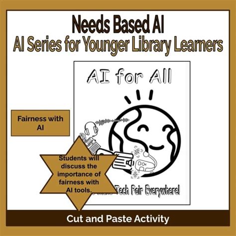 Library Ai Assistive Technology Elementary Worksheet Coloring Printable