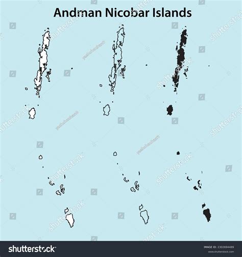 Andaman Nicobar Islands Map Over 108 Royalty Free Licensable Stock