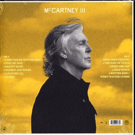 Paul Mccartney Mccartney Iii Third Man Yellow Splatter Vinyl Edition