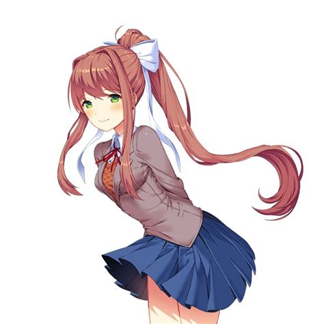 My Headcanon Of Monika Ddlc Monika Used To Be Overweight But Over
