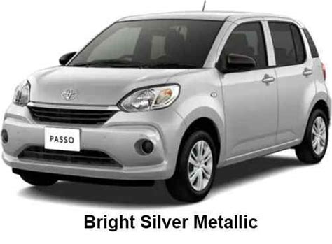 New Toyota Passo Body Color Photo Exterior Colour Picture Colors Image
