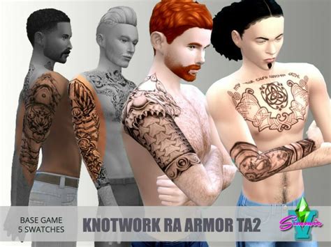 Simmiev Right Arm Armor Ta2 By Simmiev Sims 4 Cc Download